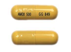 Amoxicillin 500mg - 100 Capsules