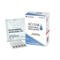 Acuvail Drops 0.45%, 0.4mL - Preservative Free