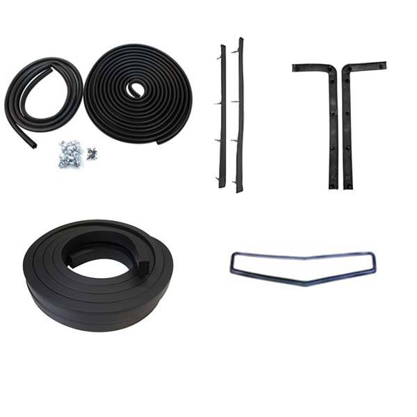 Steele Rubber Products - Body Weatherstrip Kit - Car Restoration ...