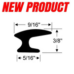 Steele Rubber Products - RV - 3/8" Window Glaze Edge Weatherstrip ...