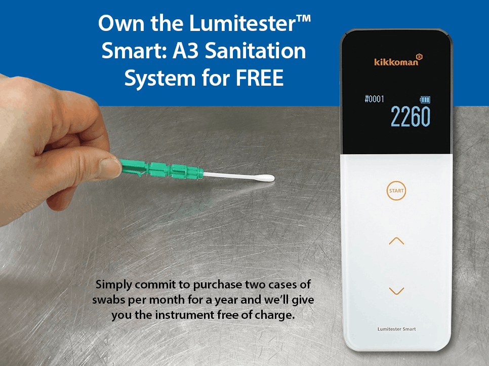 Free Lumitester Smart: A3 Sanitation System
