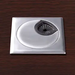 Storlie Furniture Group - SQUARE GROMMET - SILVER METAL