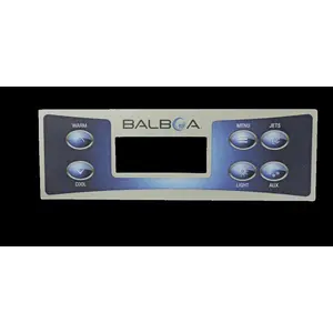 HYDROQUIP - Balboa Series TP500 6 Button Topside Overlay 80-17183-K