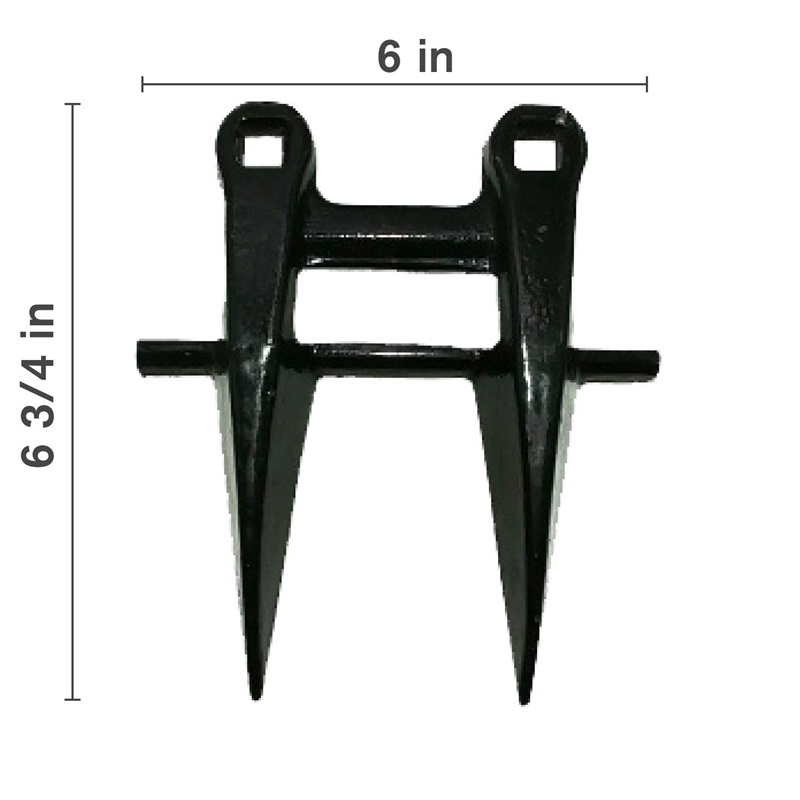 Braber Equipment - Double Prong Sickle Guard