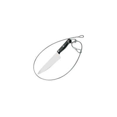 Cook's 60" Clear Knife Leash Kit without Lock