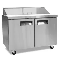 FSE MRSL-2D 47" W Refrigerated 2-Door Salad/Sandwich Prep Table