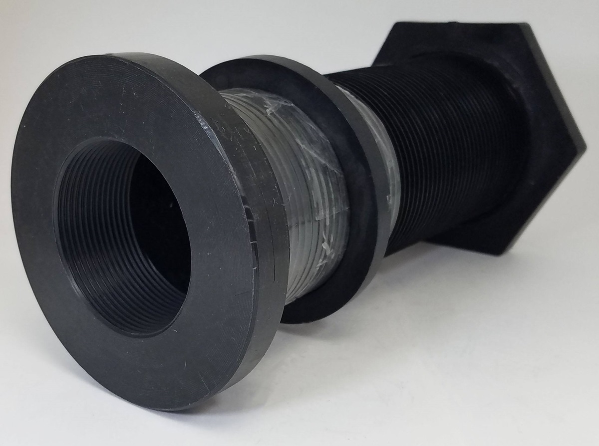 CCI - 2" Weld x FPT Polyethylene Transition Tank Fitting