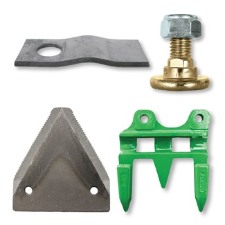Braber Equipment - Hay Mower Blades & Hardware