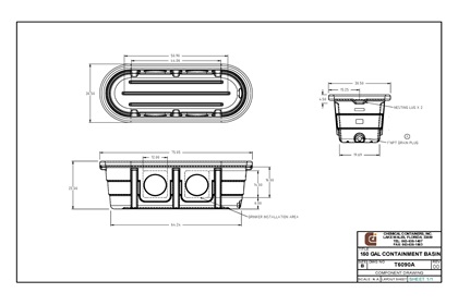 CCI - Poly Containment Tubs