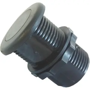 HYDROQUIP - Len Gordon #15 Black 1-1/4" Air Button 36-0005A