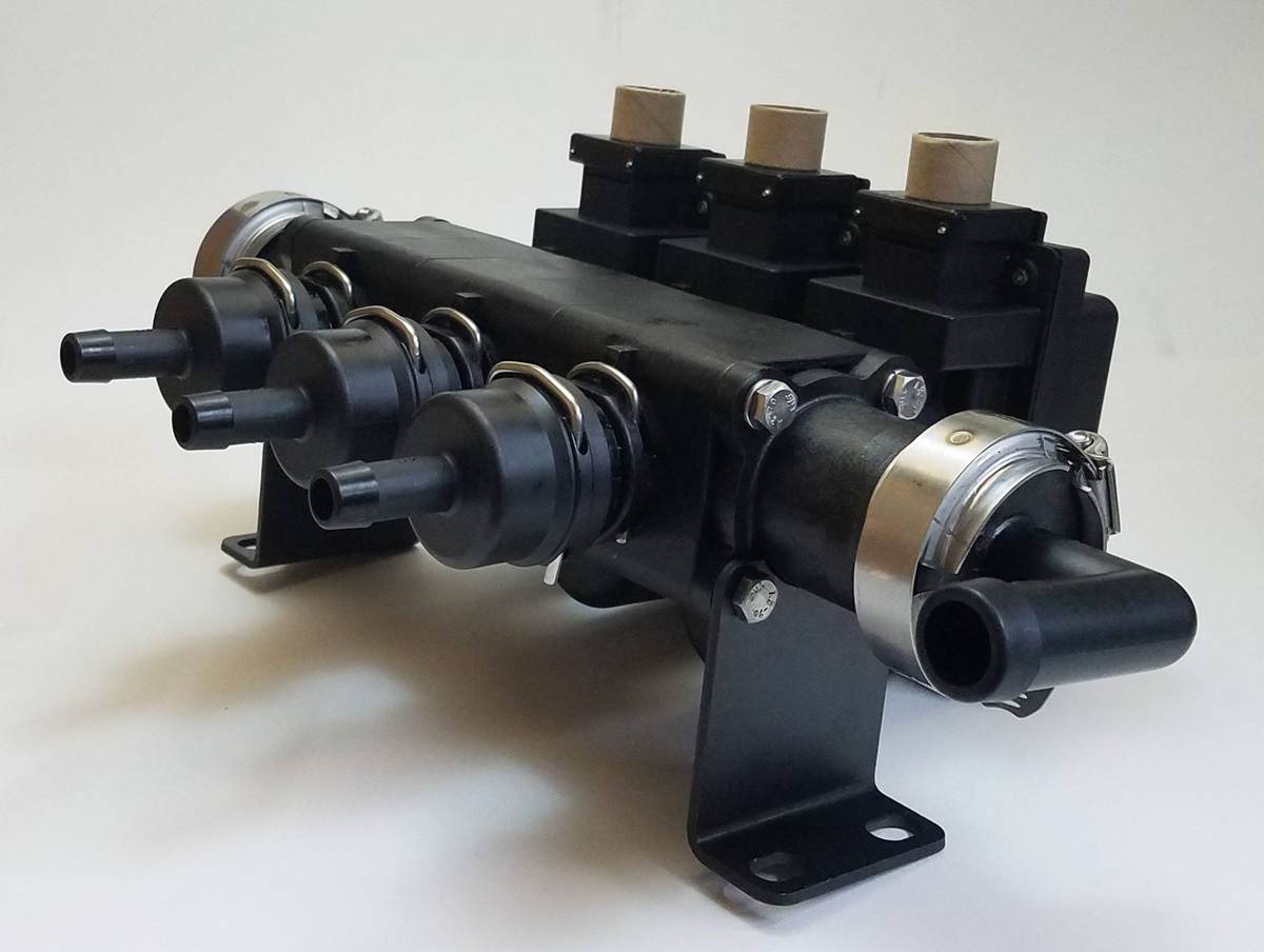 CCI - TeeJet 530 Series Electric 2-Way Valve Assembly | 3 Section