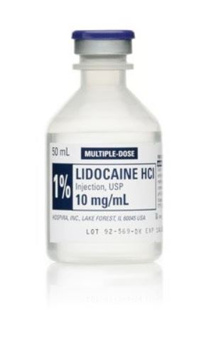 Injectable Lidocaine - Ophthalmic Anesthetics