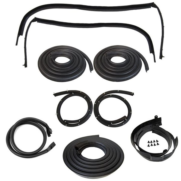 Steele Rubber Products - Body Weatherstrip Kit