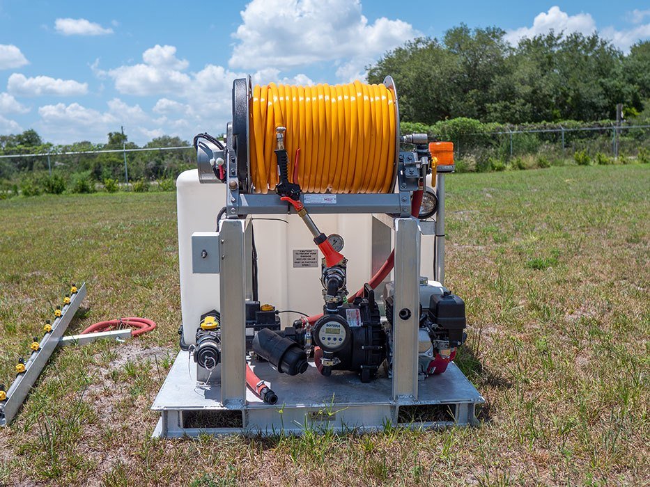 CCI - 300 Gallon Low Profile Skid Sprayer with Single Lane Boom