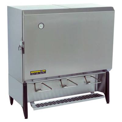 Silver King C4 Series Triple Valve Milk Dispenser
