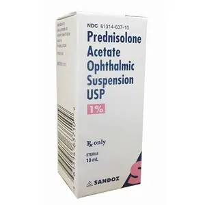 Prednisolone Acetate Drop 1% - Ophthalmic Anti-Inflammatories