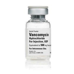 Vancomycin Injectable Powder 500mg, 10mL