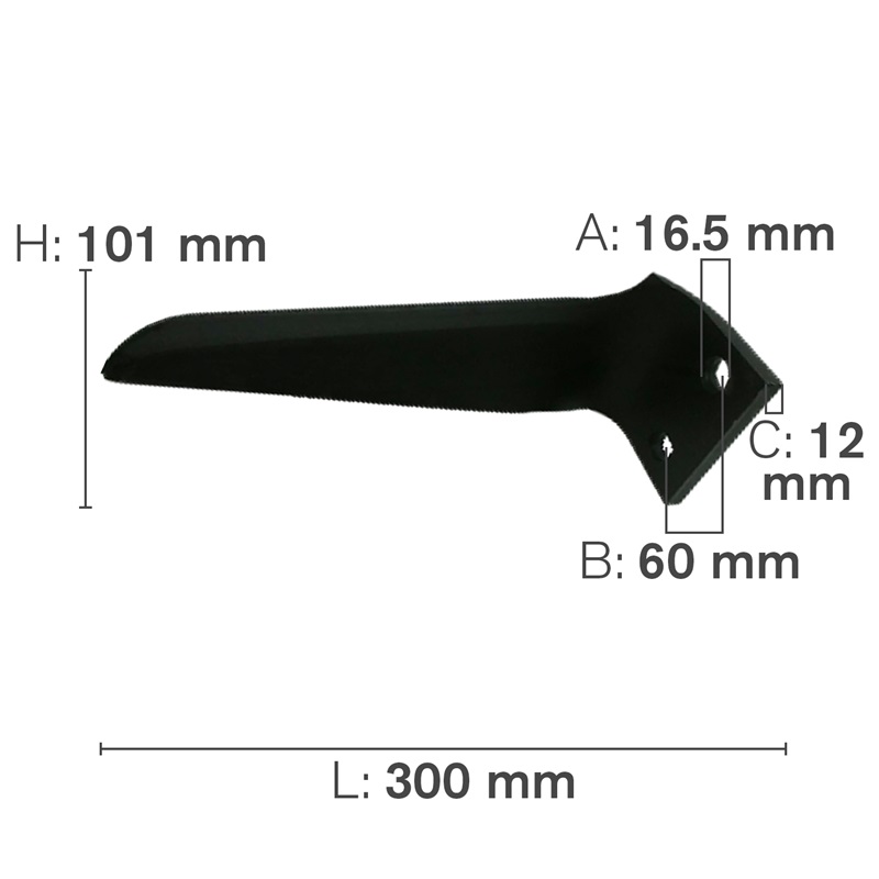 Braber Equipment - Roto Spike Blade