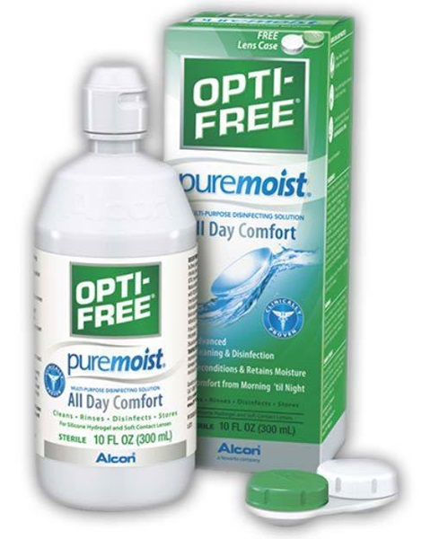 Opti-Free Puremoist Contact Lens Solution, 10 oz.