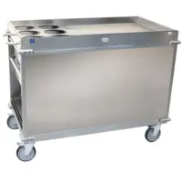 Cadco BC-3-LST MobileServ® Beverage Cart Large