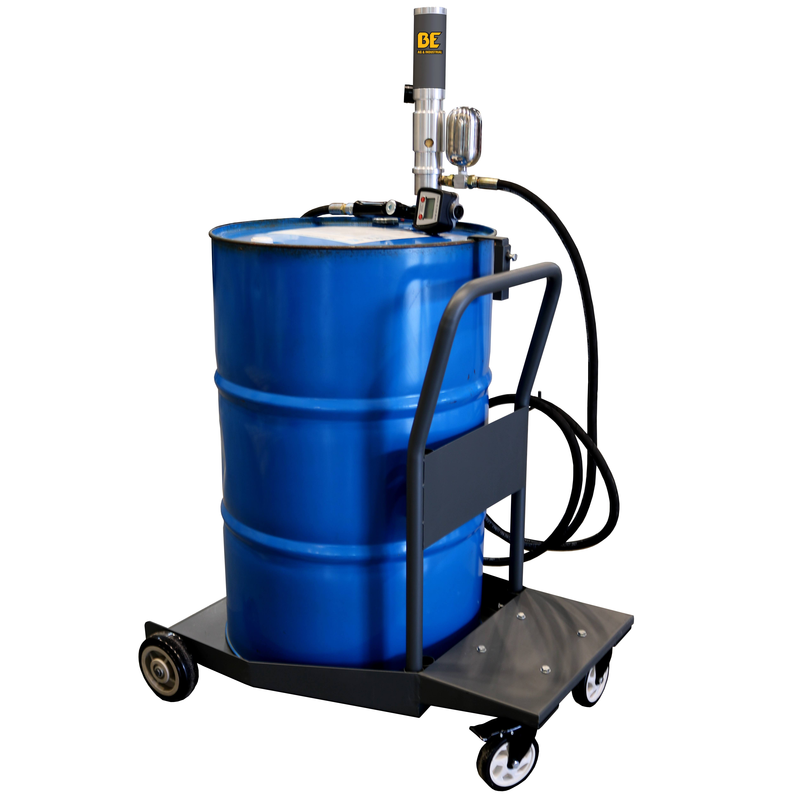Braber Equipment - Mobile Air Operated Oil Dispenser, 55 Gallons