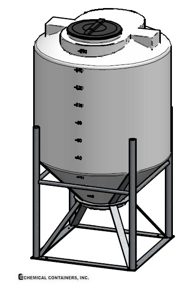 CCI - 150 Gallon Cone Bottom Tank Stand