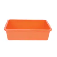 Thunder Group PLDB007 21-1/2" x 17" Red Bus Tray