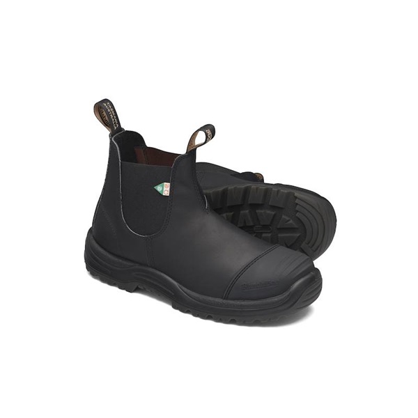 BLUNDSTONE 168 - CSA Rubber Toe Cap - Black