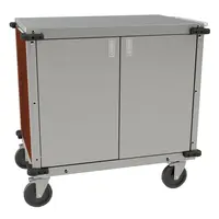 Cadco CC-LUC-L5 Locking Utility Cart Enclosed