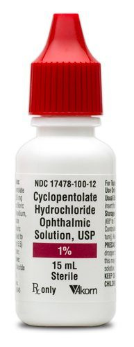 Cyclopentolate 1%, 15ml