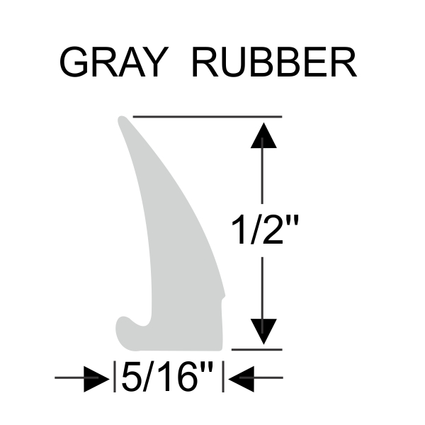 Steele Rubber Products - Hehr Clear View Glazing Strip - Vintage RV ...