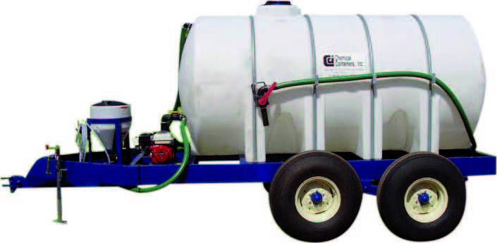 CCI - 1625 Gallon Tandem Axle Chemical Mixing Trailer
