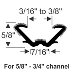 Steele Rubber Products - Rubber Run Channel