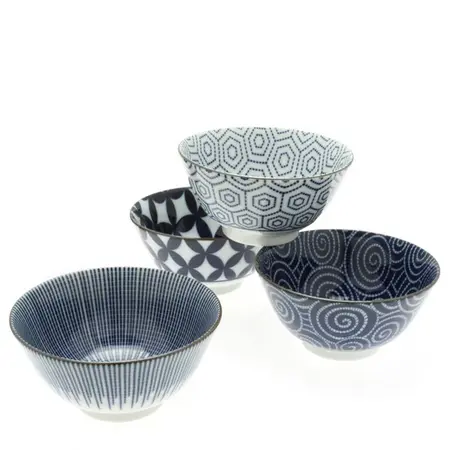 Bowl Set Modern Indigo 5-1/4"
