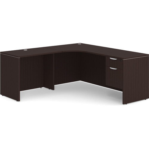 Classic L-Shape Workstation 71" x 71" with Left Hand Return and Box ...