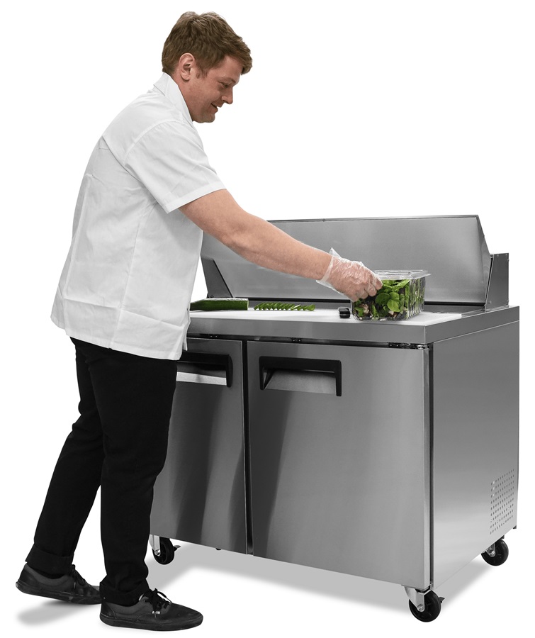 Food Service Essentials MRSL-2D 47" W Refrigerated 2-Door Salad ...