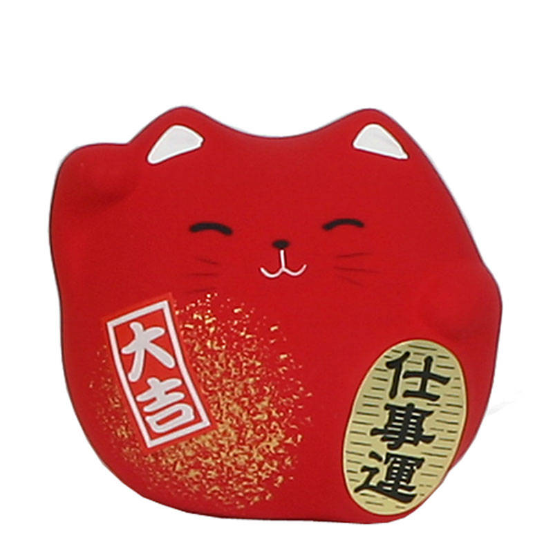 Feng Shui Cat 2.25" - Red