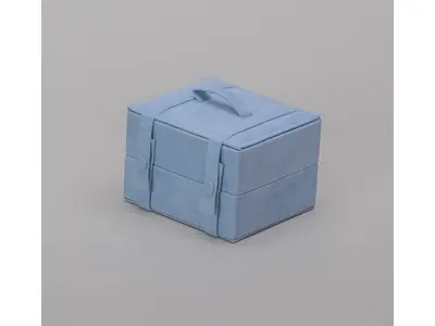 Rocket Jewelry Packaging and Displays - BELLY BOX BABY BLUE BOX 60