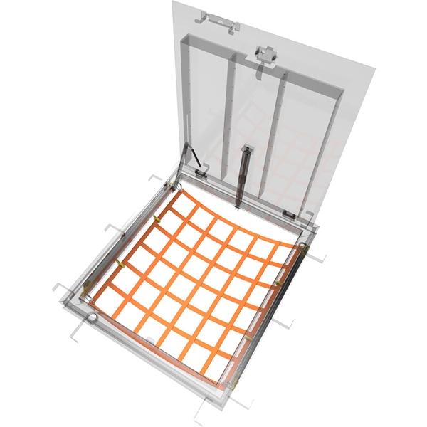 Floor Door Safety Net | Nystrom