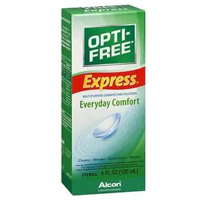 Keeler - Opti-Free Express Contact Lens Solution, 4 oz.