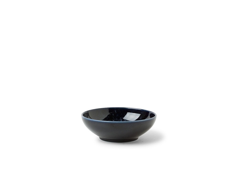 Deep blue Uchuu ceramic bowl made in Japan available at Miya.