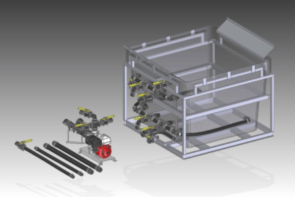 CCI - Custom 1250 Gallon Brinemaker for Deicing