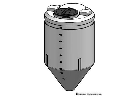 CCI - 110 Gallon Cone Bottom Inductor Tank - 30" D X 51" H