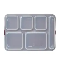 Cook's Clear 6-Compartment Tray Lids